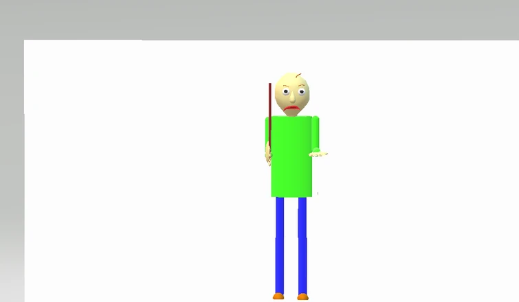Baldi Model in Paint 3D | Fandom