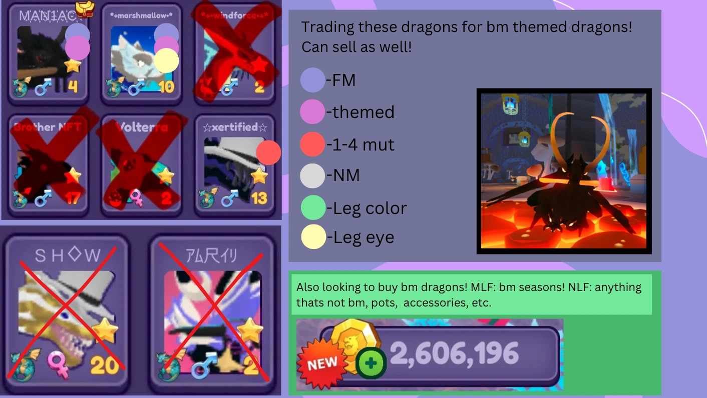 LF: bm themed dragons! | Fandom