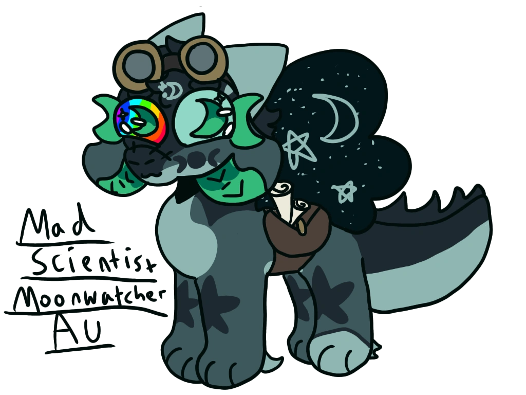 Mad scientist Moonwatcher AU - Moonwatcher design | Fandom
