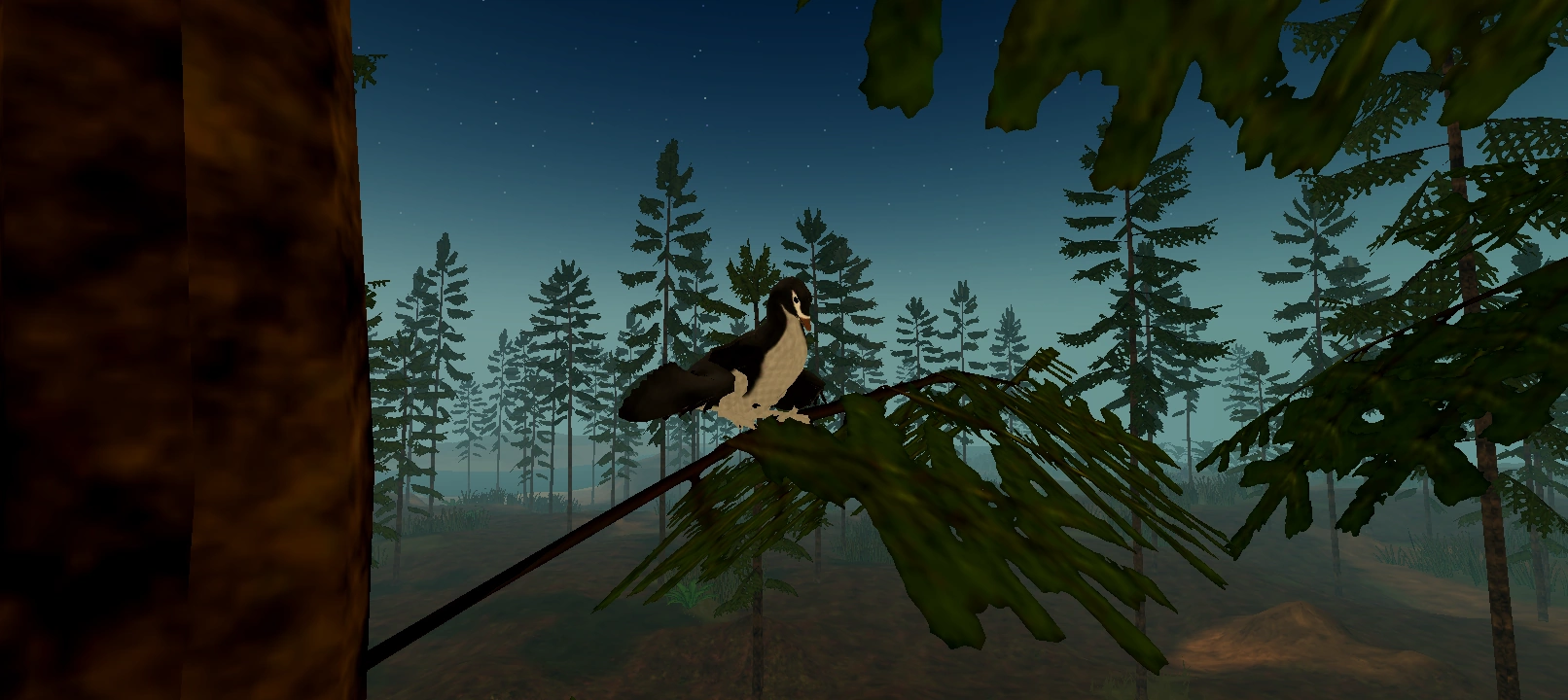 Archaeopteryx on a tree | Fandom