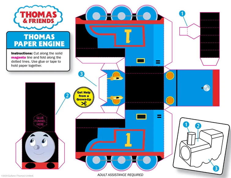 Test Animation Thomas Paper Engine | Fandom