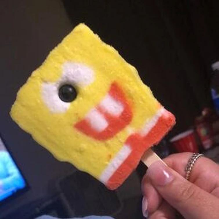selling rare 1 eyed spongebob popsicle | Fandom