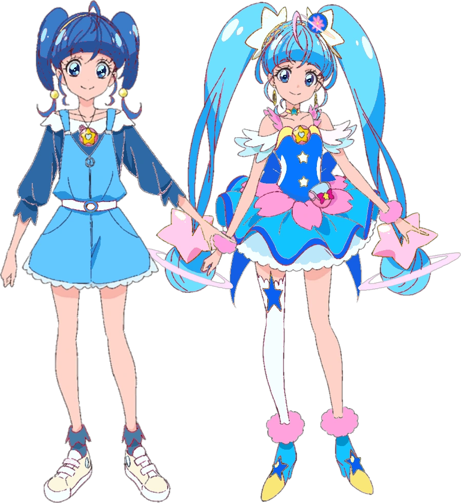 Star Twinkle/Hirogaru Sky Team Color Swaps (PART 1: Hikaru/Cure Star and Sora/Cure Sky) | Fandom
