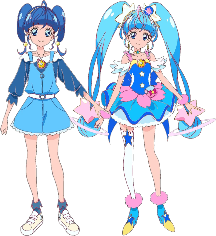 Star Twinkle/Hirogaru Sky Team Color Swaps (PART 1: Hikaru/Cure Star ...