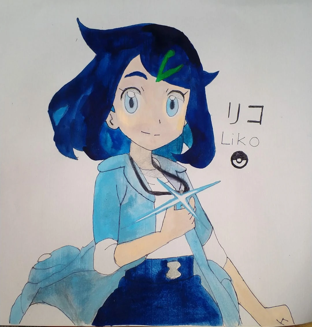 I tried drawing of Liko from Pokémon Horizons: The Series (2023) | Fandom