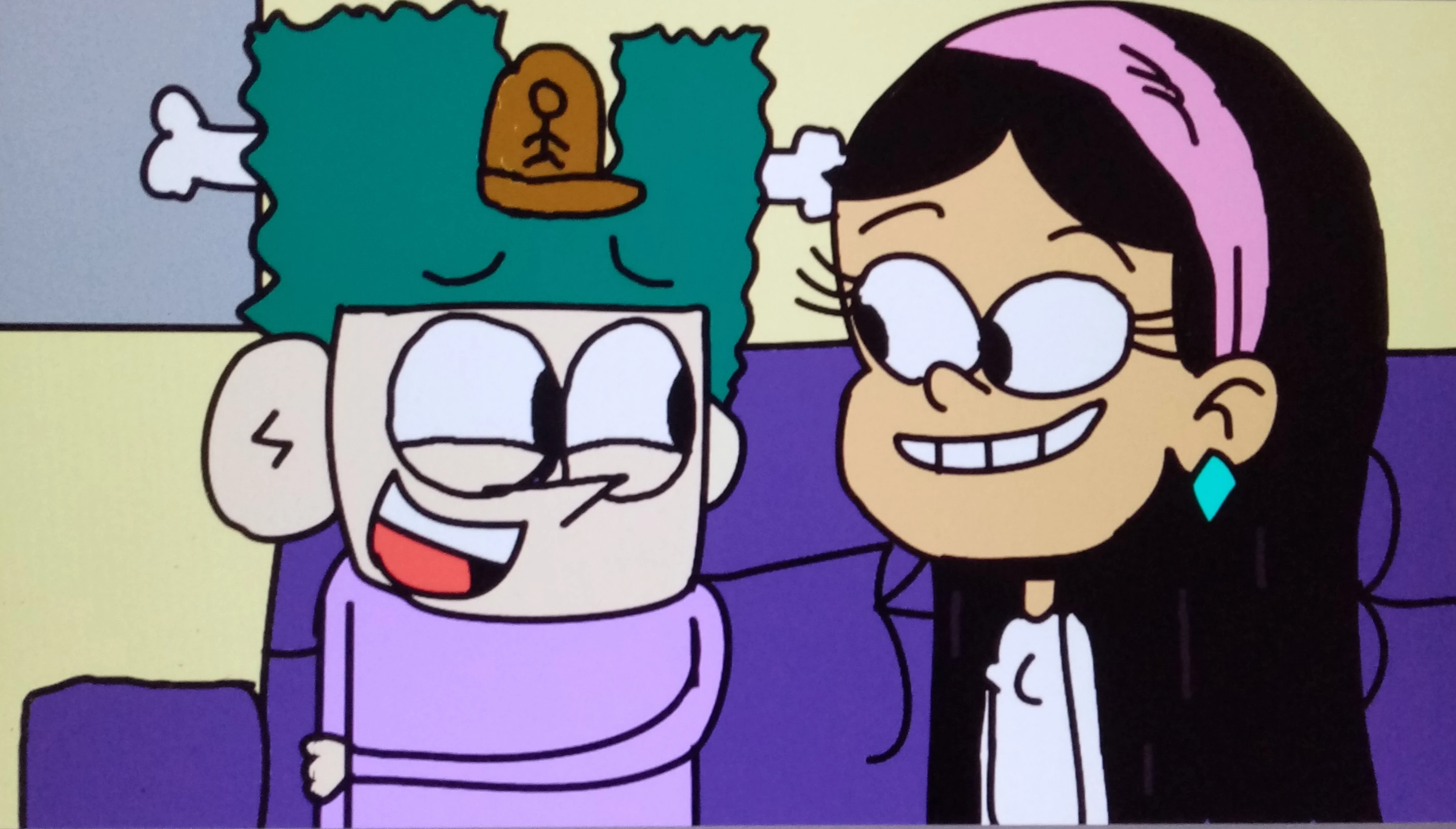 A screenshot of Quincy Hangover | Fandom