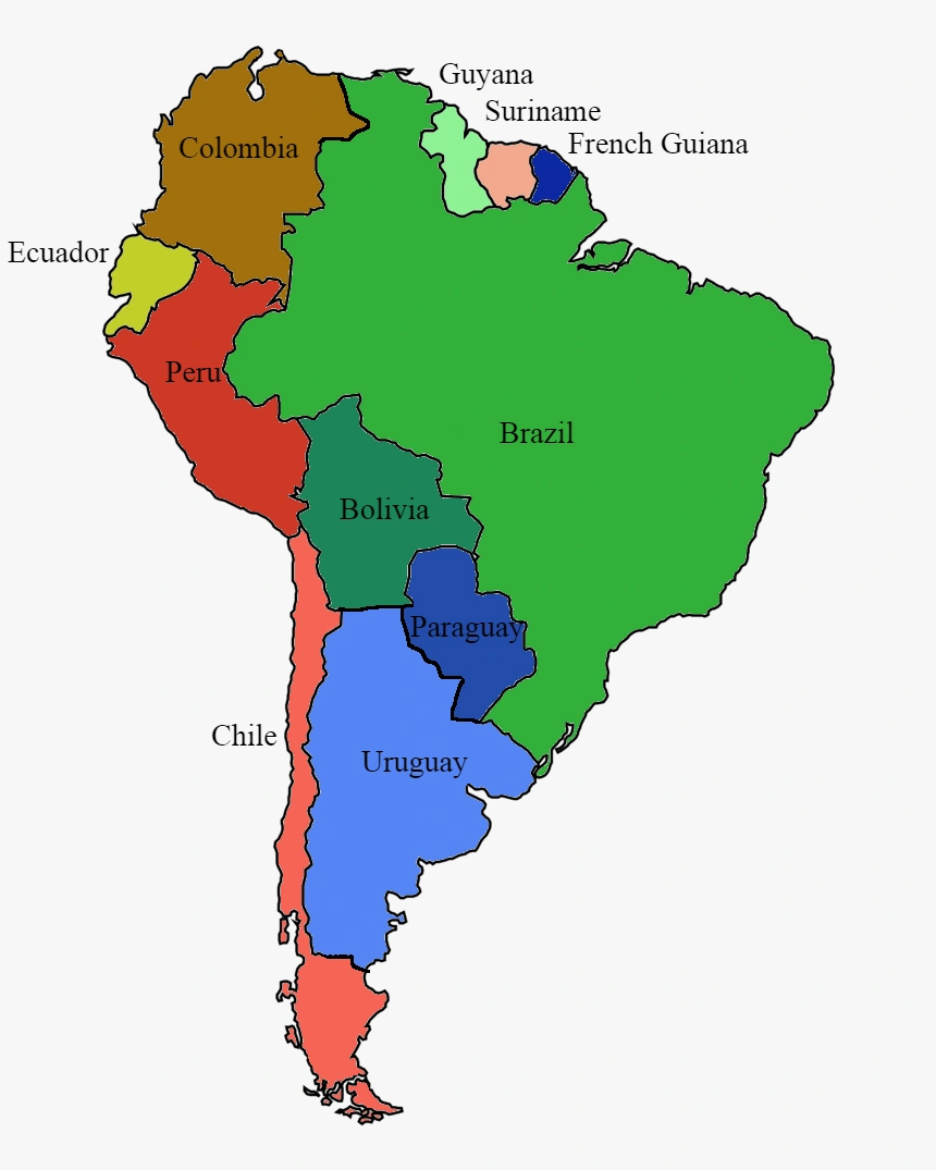 A good map of South America after WW3 from USA vs Russia | Fandom