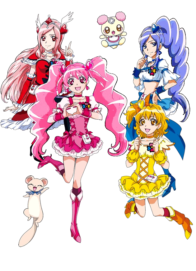 If cures had hair that matched their signature colors. | Fandom