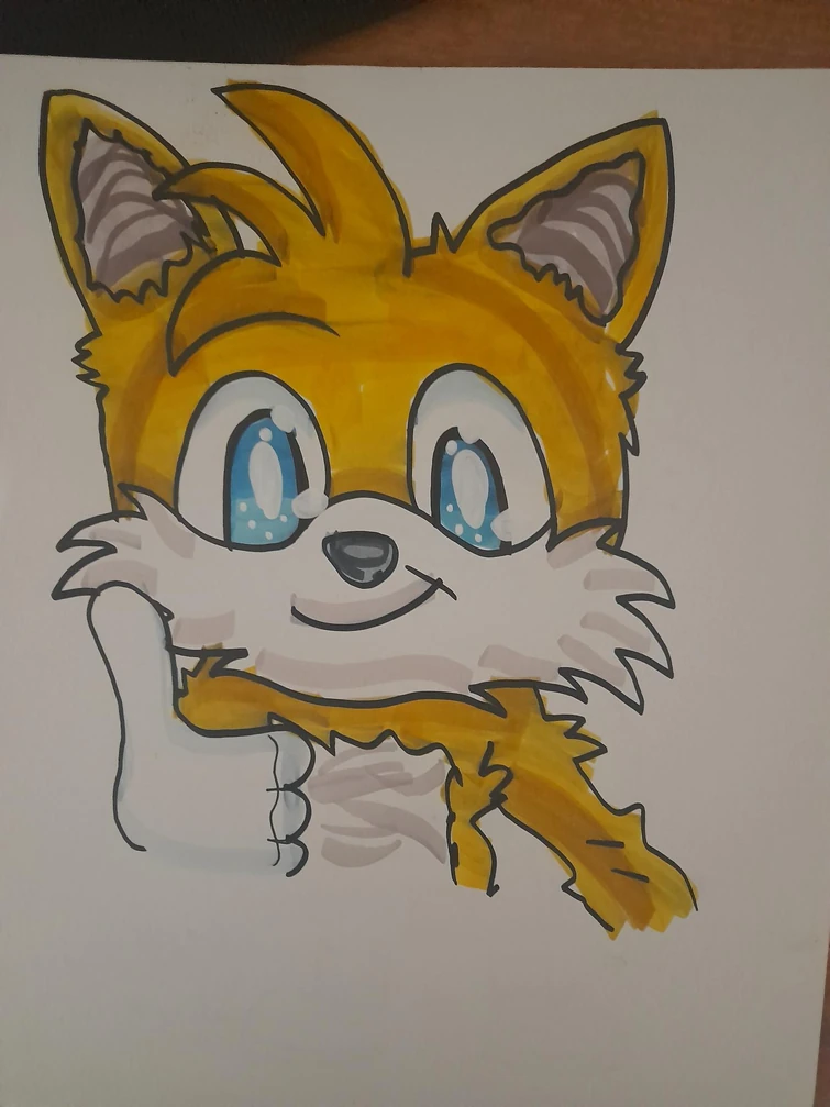 My drawing of Tails | Fandom
