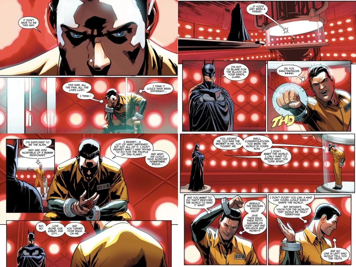 "But Batman's vision for the world? That would be truly terrifying ...