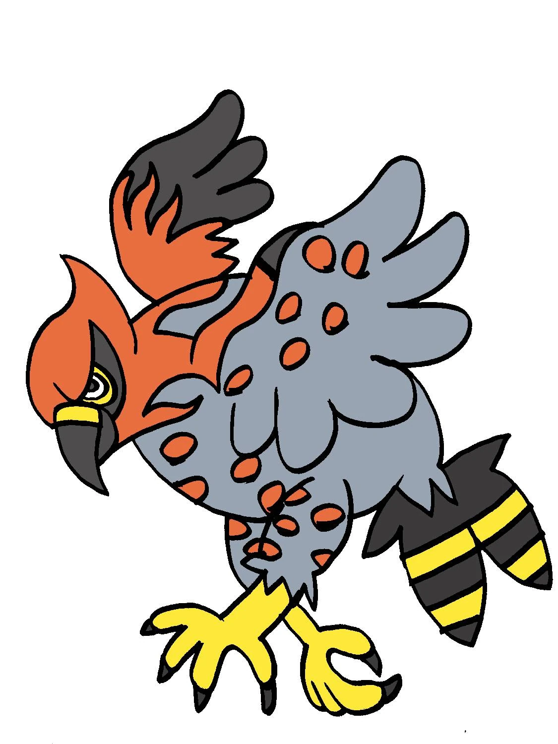 My drawing of Talonflame | Fandom