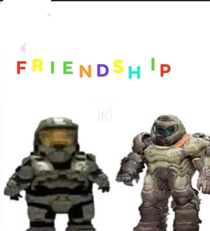 Wide cute Master chief and Doomguy | Fandom
