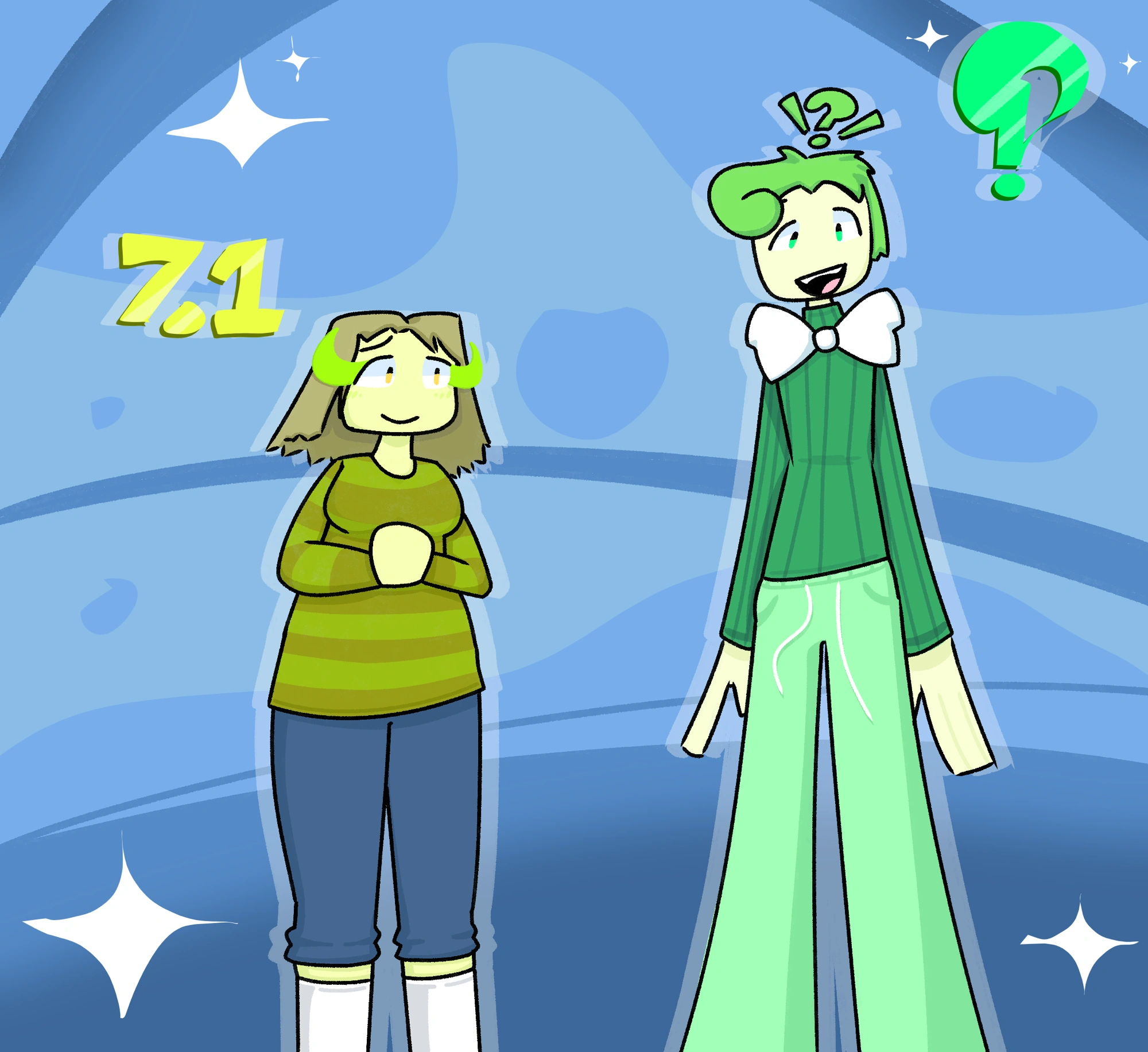 I humanized two of my characters | Fandom