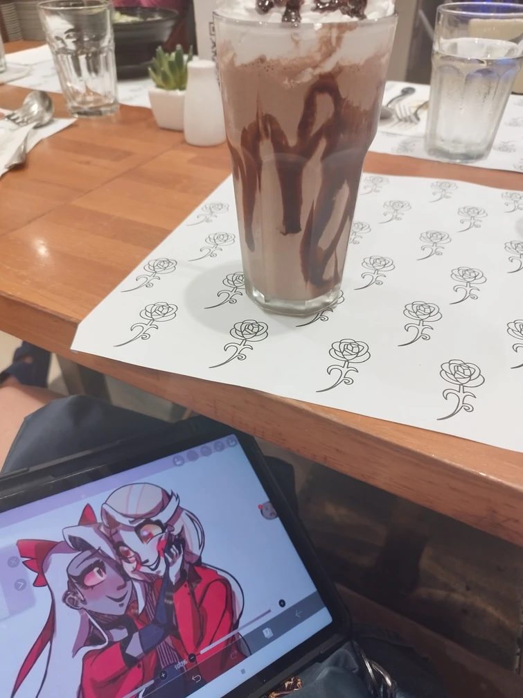 chaggie wip + choco shake | Fandom