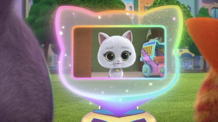 Bitsy calls the Superkitties for the first time (Fufu Snafu 2: Electric ...