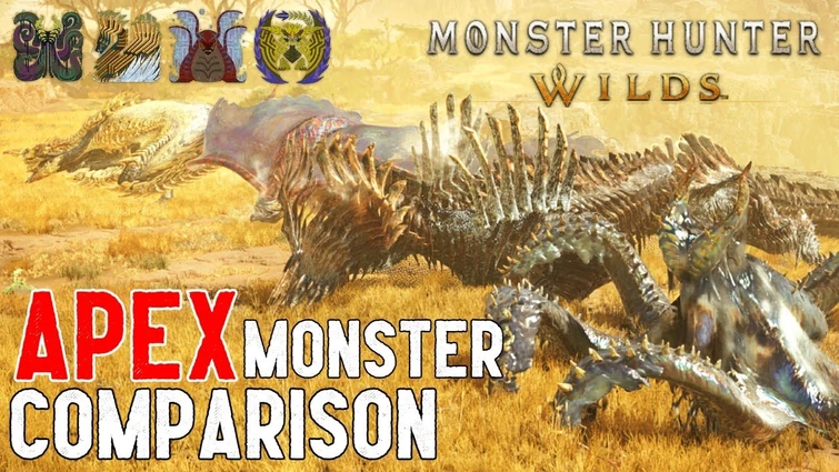 Side-by-Side Comparison of the Apexes of Monster Hunter Wilds | Fandom