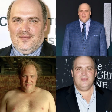 Glenn Fleshler as Judge Holden in a HBO TV miniseries adaptation of ...