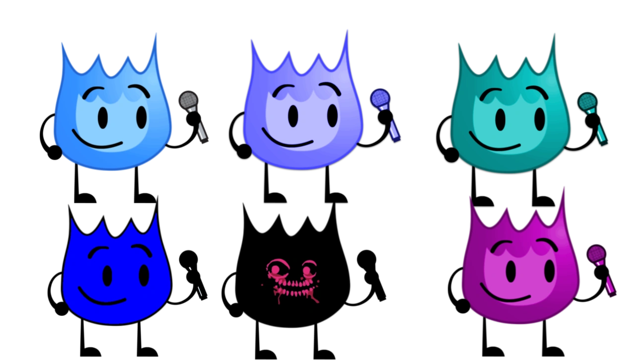 Blue Firey Colors | Fandom