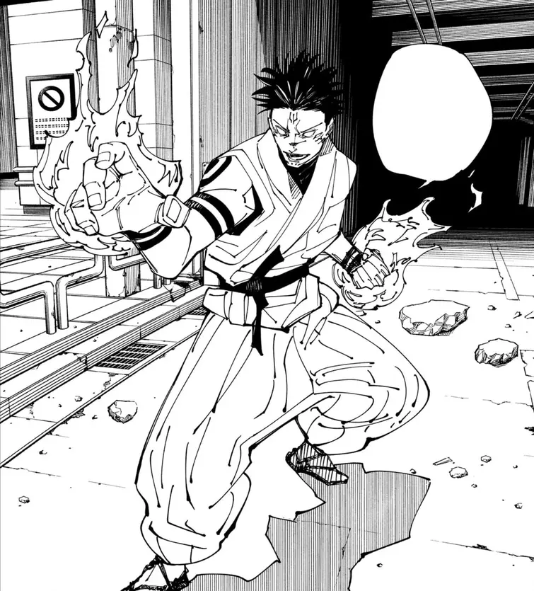 Y’all I’m making a Sukuna edit and I need some manga panels | Fandom