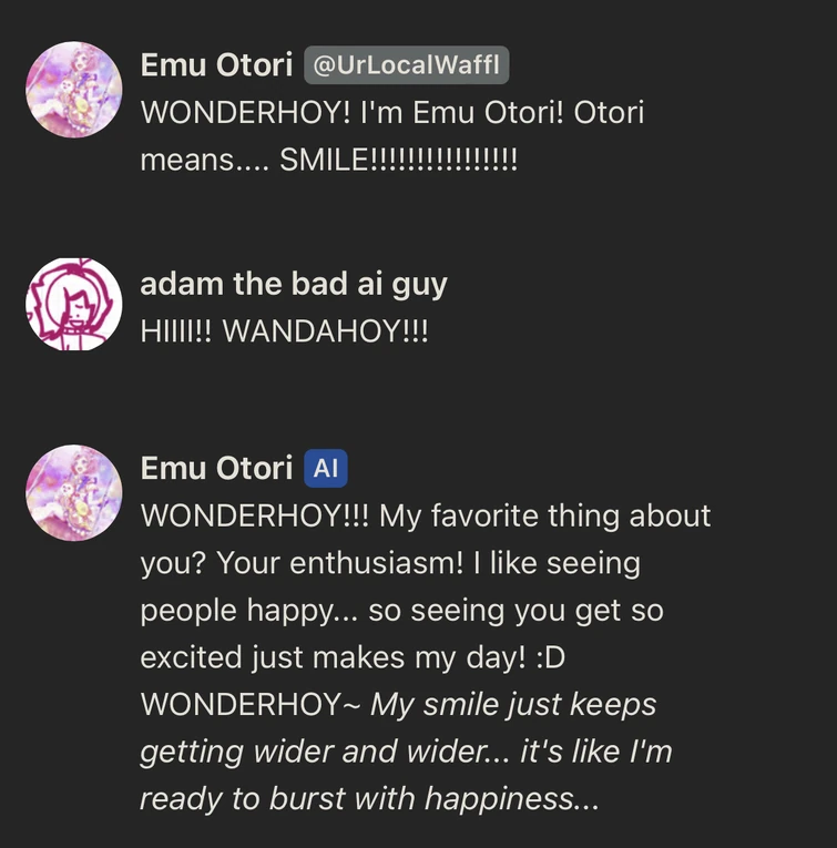 Advertising My Emu AI | Fandom