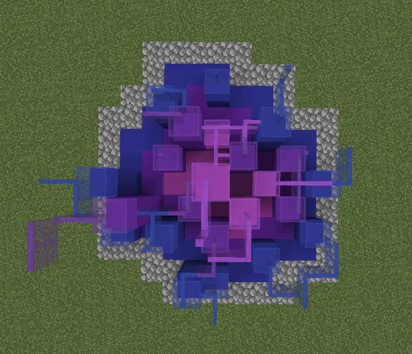 i made a bi build in minecraft cause the colors are so pretty | Fandom