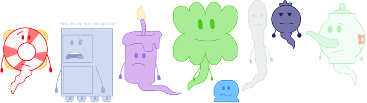 I drew the Inanimate Insanity Invitational newcomers (except Bot and ...