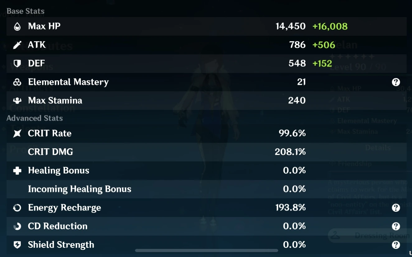 That crit rate is so close to perfection 😭 | Fandom