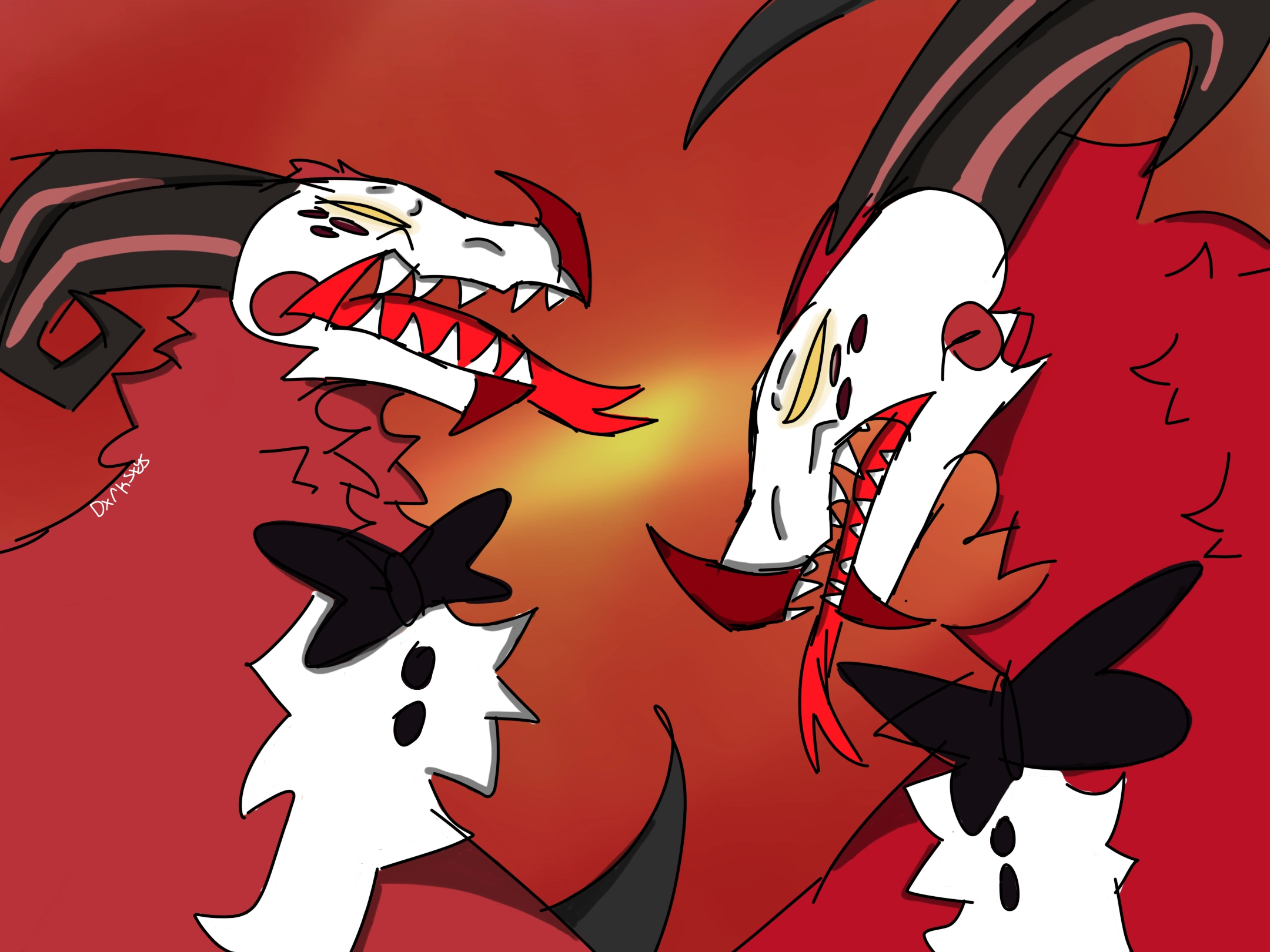 Introducing the two goat/dragon bodyguards of Charlie ! | Fandom