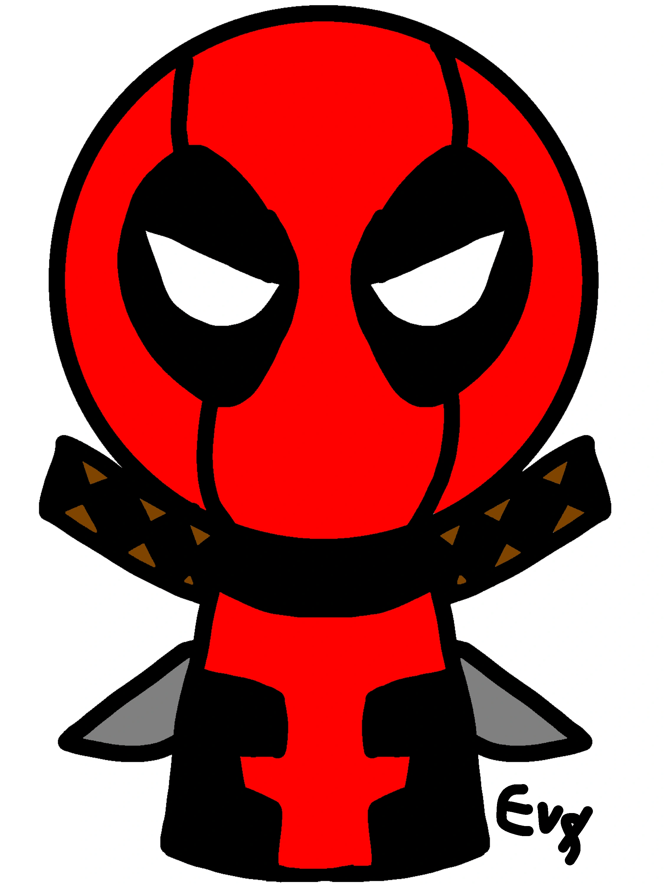 My drawing of Deadpool | Fandom