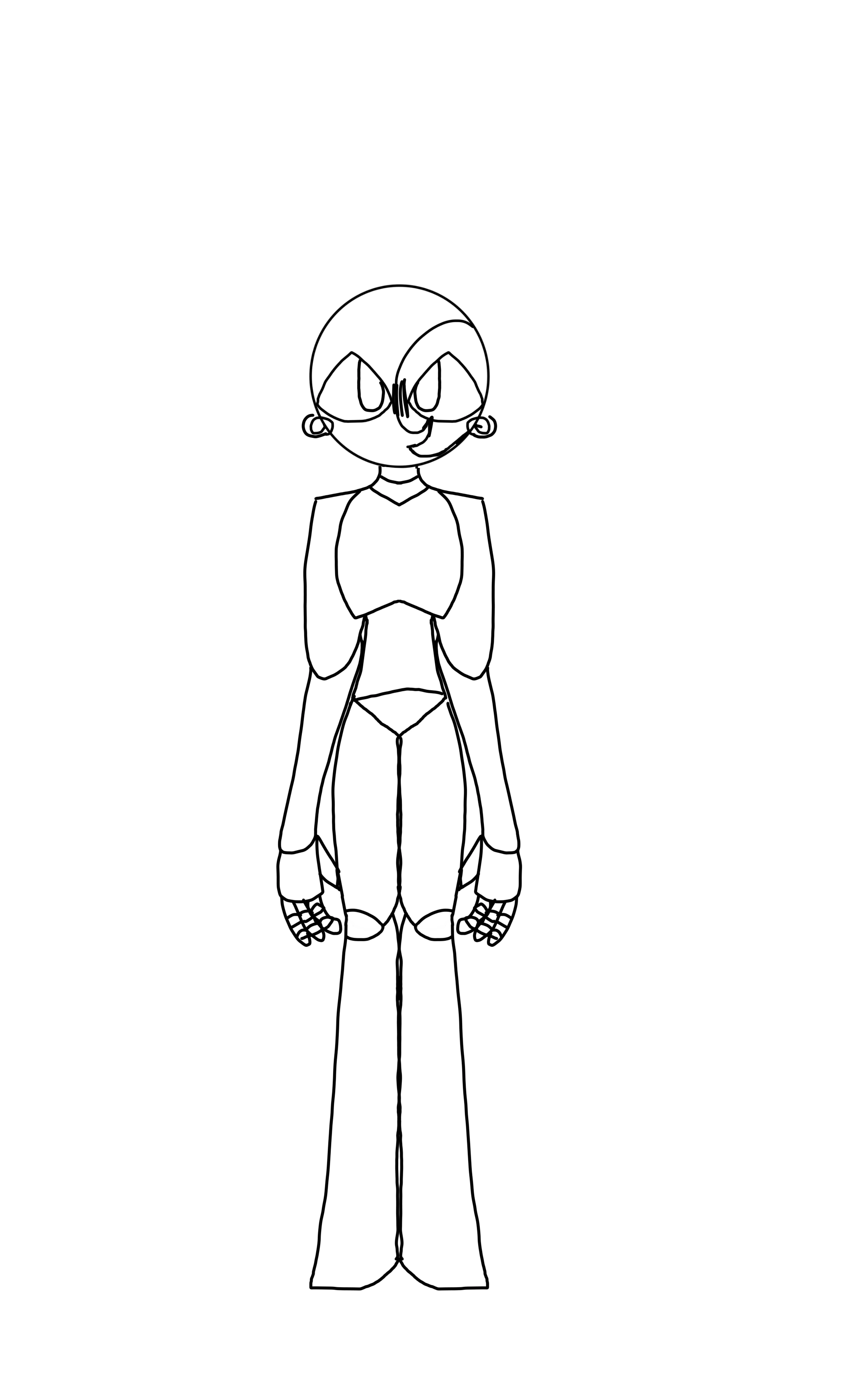 Oc template I made for those who don’t wanna draw | Fandom