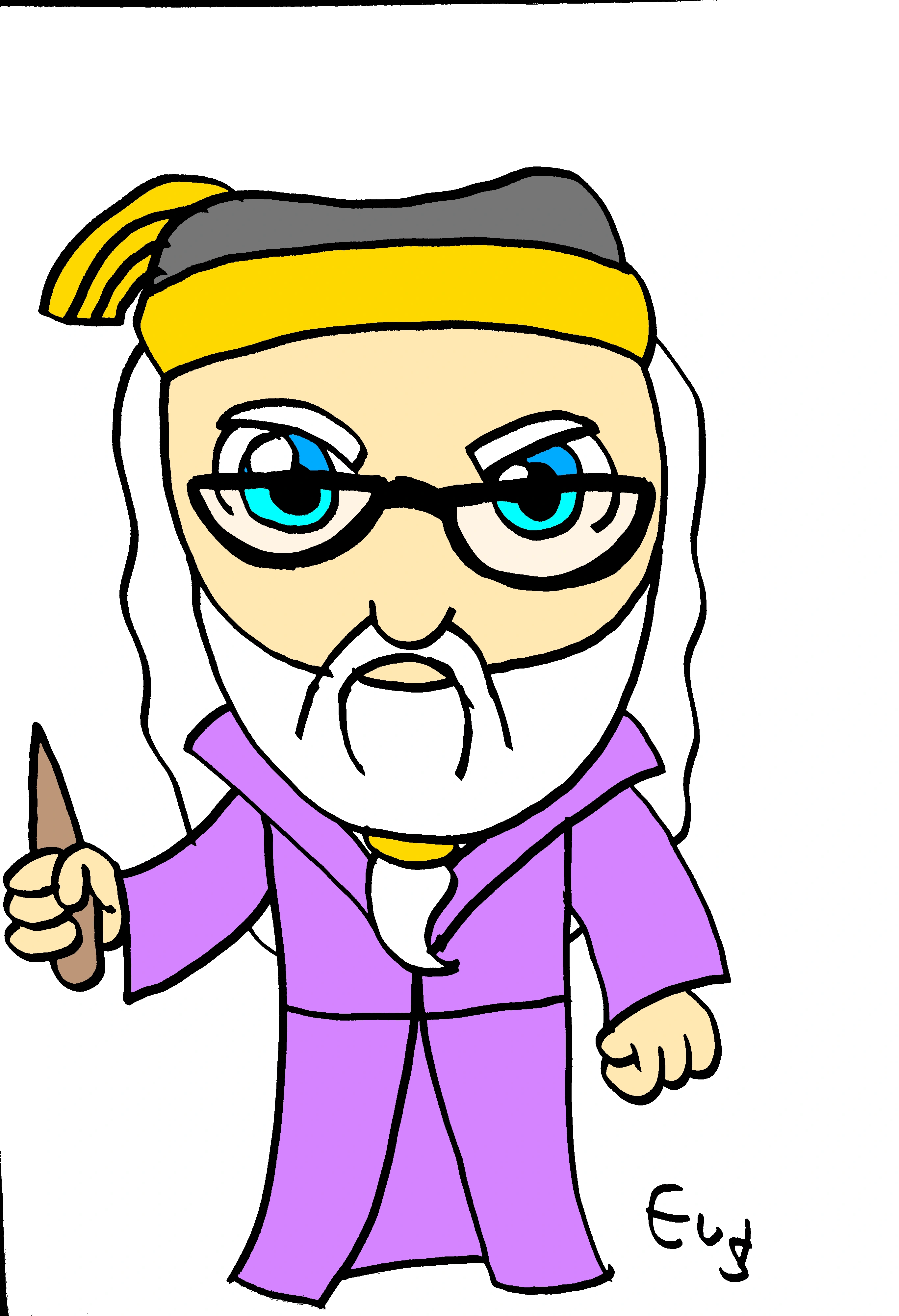 My drawing of Dumbledore | Fandom