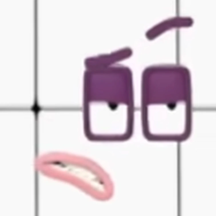 Some more funny faces of Numberblock 18 | Fandom