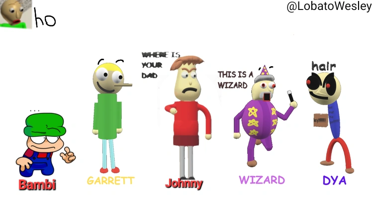 GARRETT Bambi Johnny mágico dya luto | Fandom