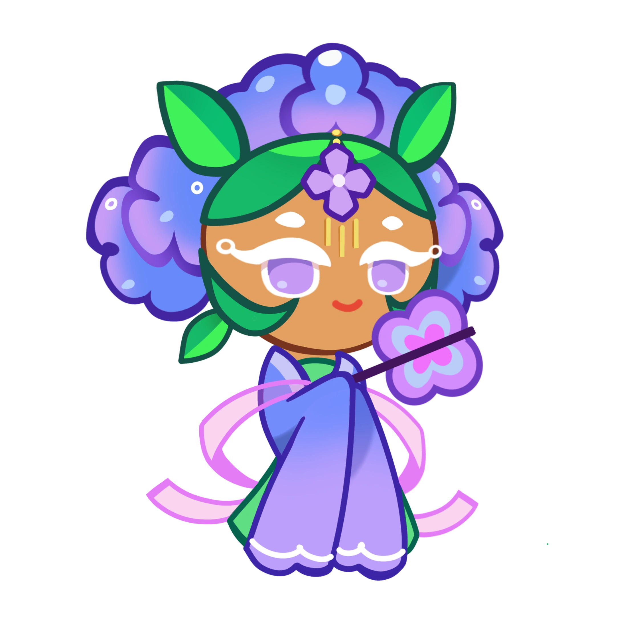 I tried (emphasis on the tried) to make hydrangea cookie in the kingdom ...