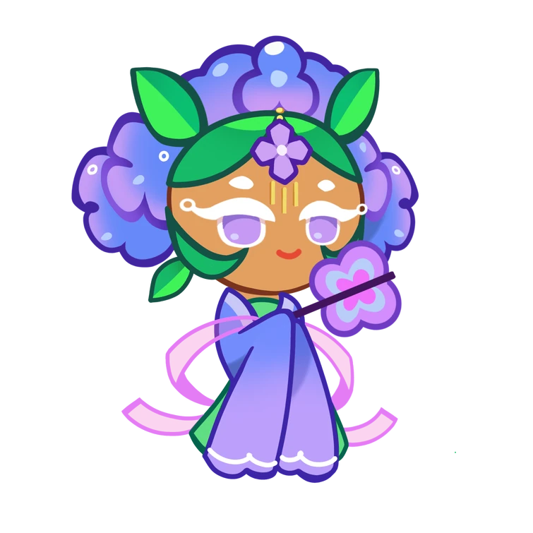 I tried (emphasis on the tried) to make hydrangea cookie in the kingdom ...