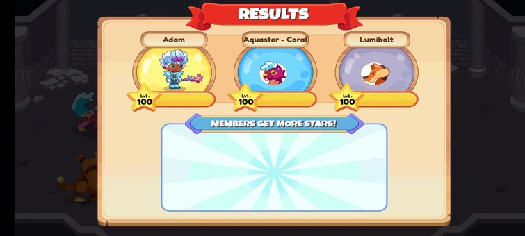 I've finally got Lumibolt and Auqaster-Coral to lvl 100! | Fandom