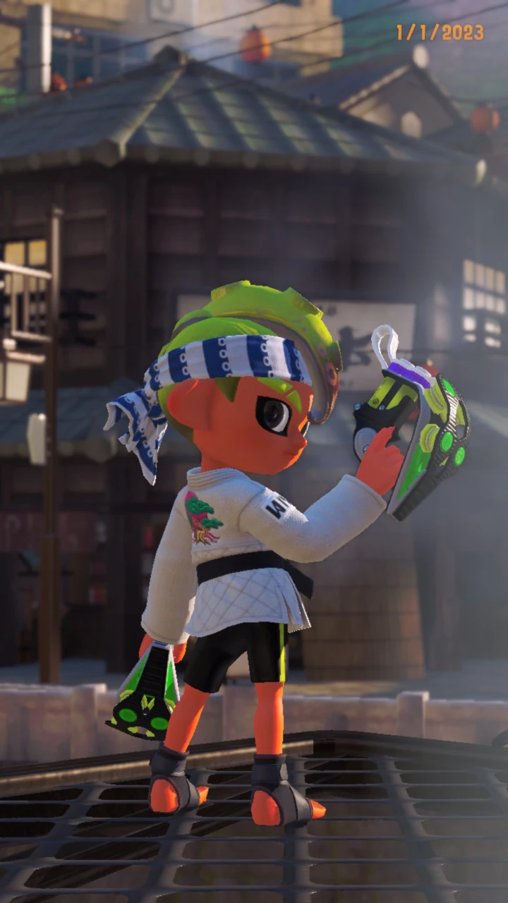 I did a new years Splatoon photoshoot! 🎉 (ft. little buddy) | Fandom
