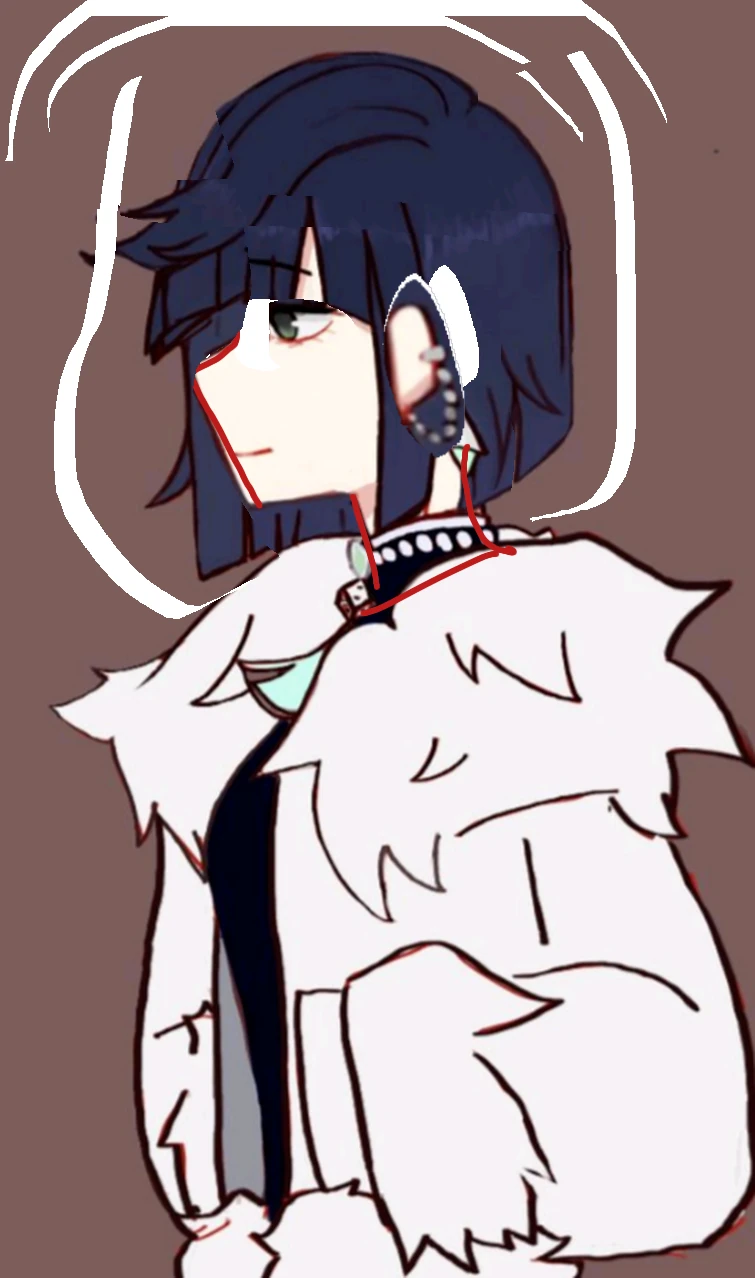 tried doing a side profile | Fandom