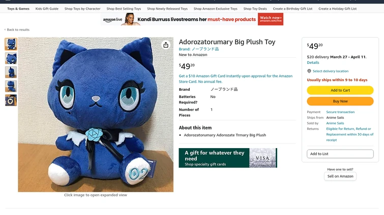 Why is Ado cat so expensive... | Fandom