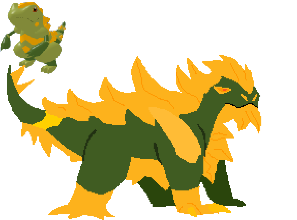 Eleguana redesign becuz' poll | Fandom