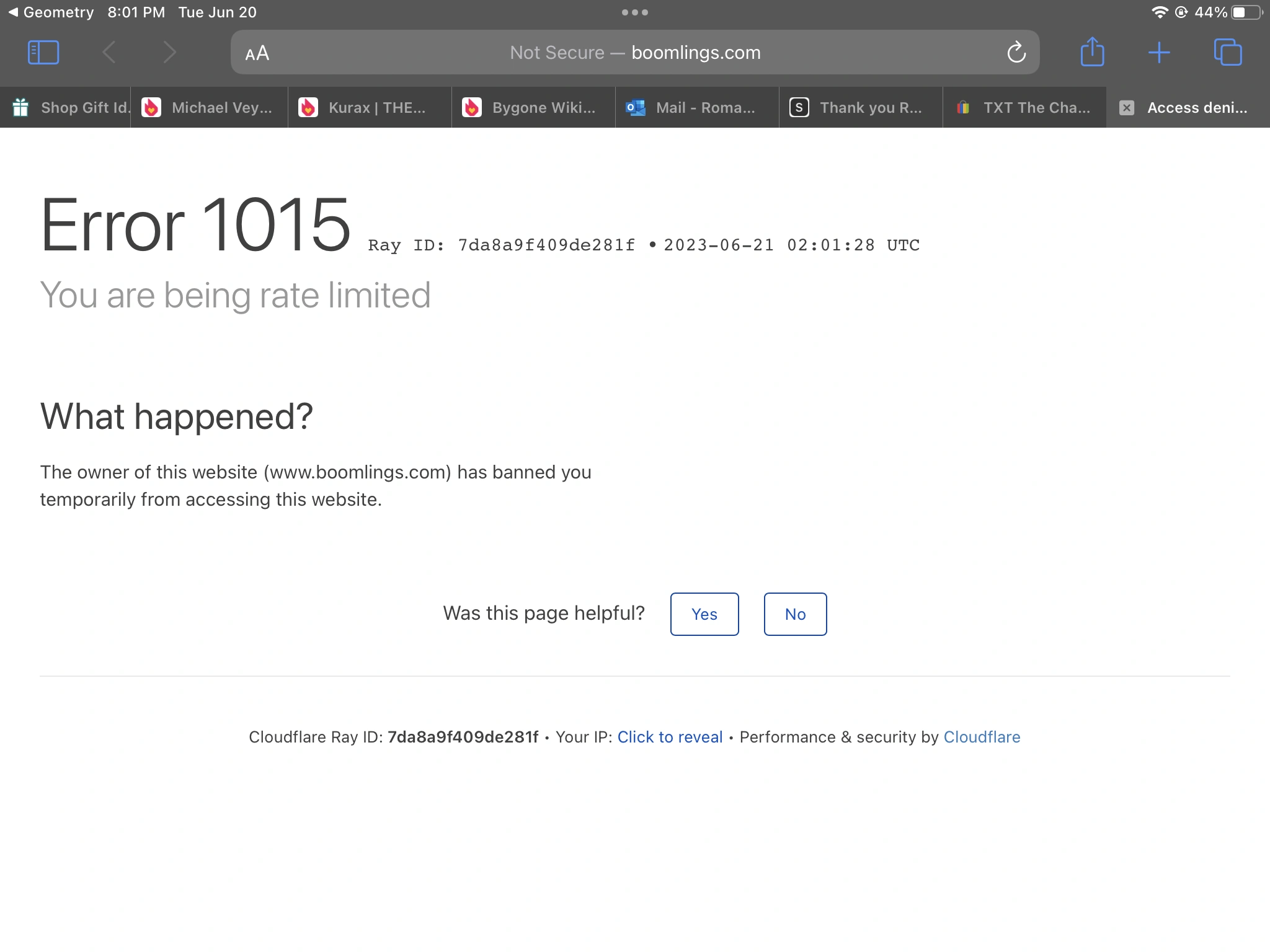 did I get banned? | Fandom