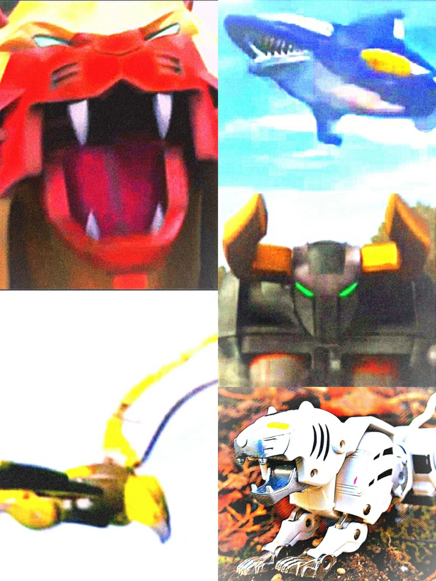 Wildzord Lion Eagle Shark Bison Tiger Cool | Fandom