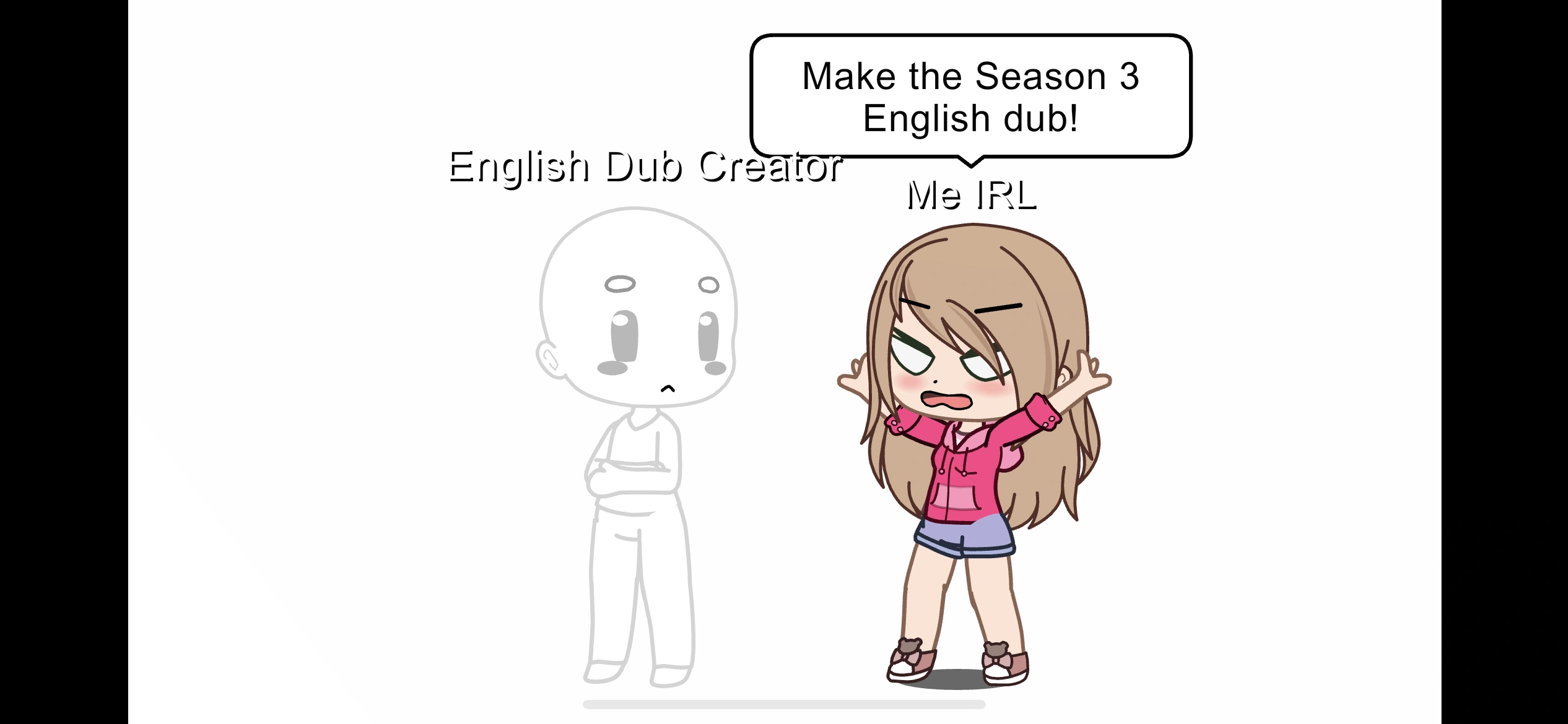 Random Meme I made about the English Dub | Fandom