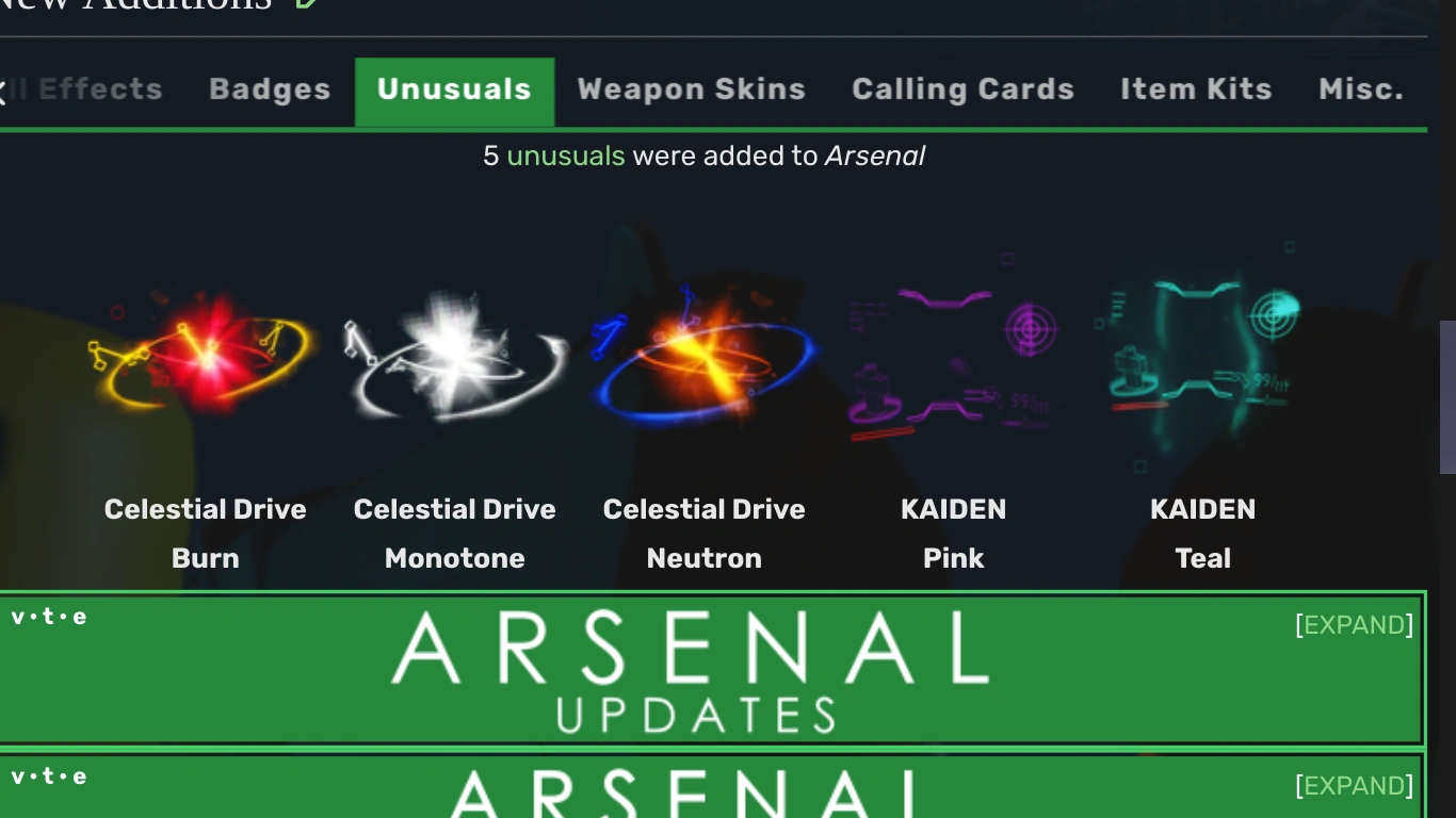 What is the best skin combo with the new unusual kits from the galactic ...