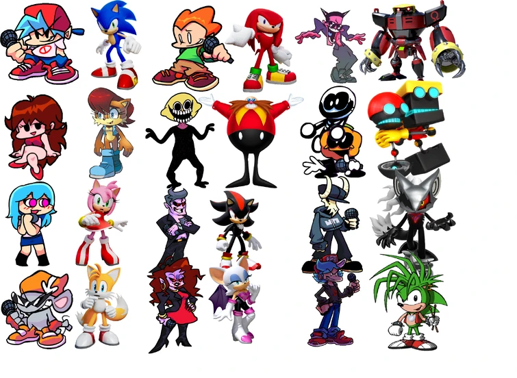 Sonic characters as FNF characters | Fandom