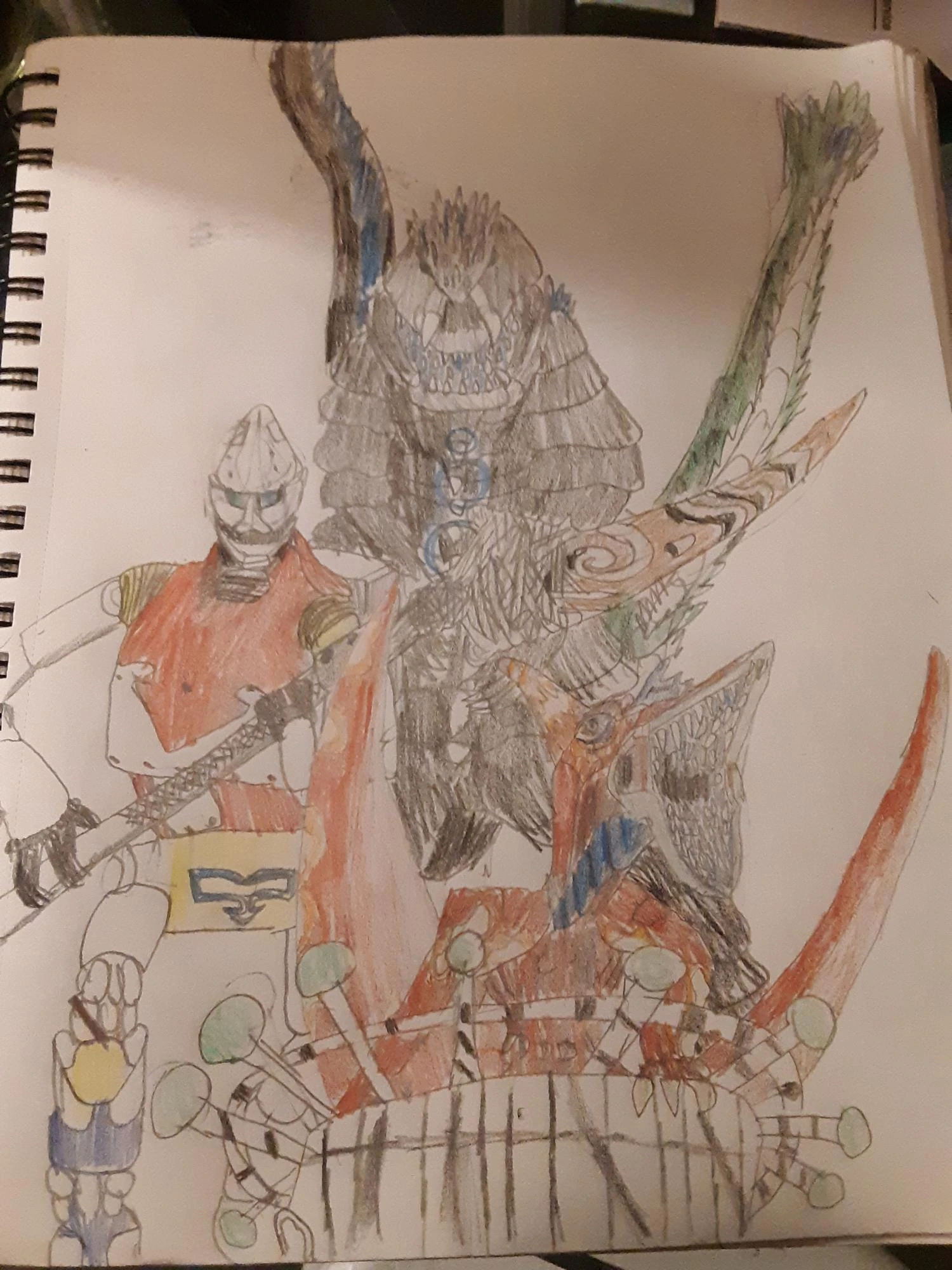 Godzilla singular drawing...IN COLOR! | Fandom