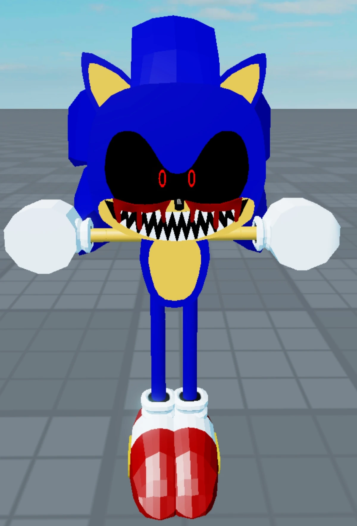 Temporary model for sonic exe in my forsaken fangame | Fandom