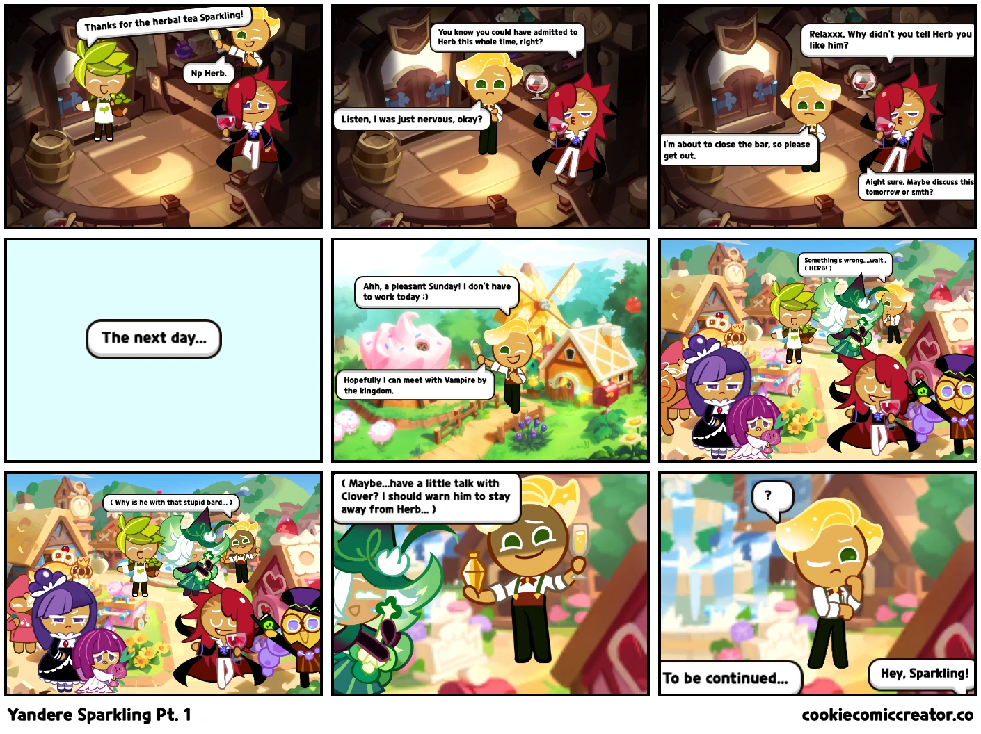 Pt 1 of Yandere Sparkling | Fandom