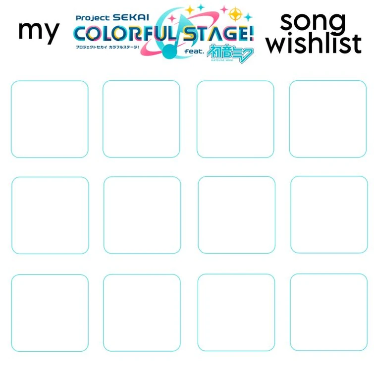 PJSK TEMPLATES!! | Fandom