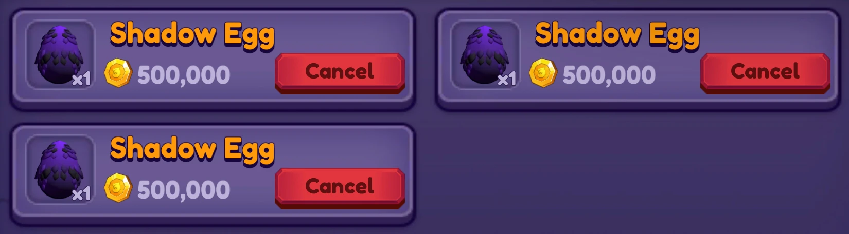 selling shadow eggs + LF seik | Fandom